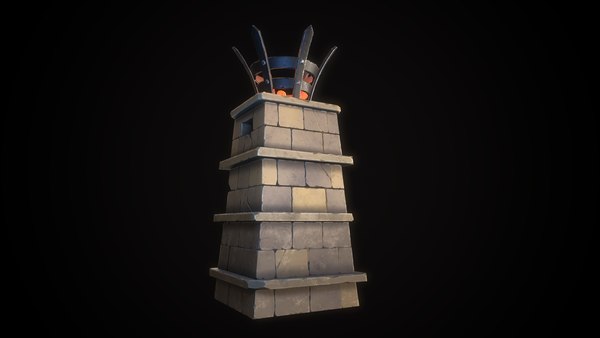 Stylized torch 3D model - TurboSquid 1701983