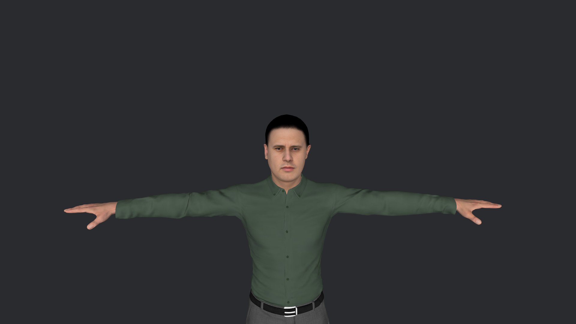 3D Crazy Legs Hyper Realistic Full Body Fully Rigged 3D Character Model ...