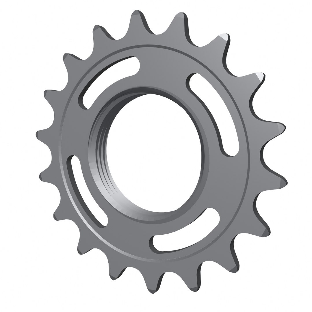 18 Cog Fixed Gear 3D Model - TurboSquid 1180703