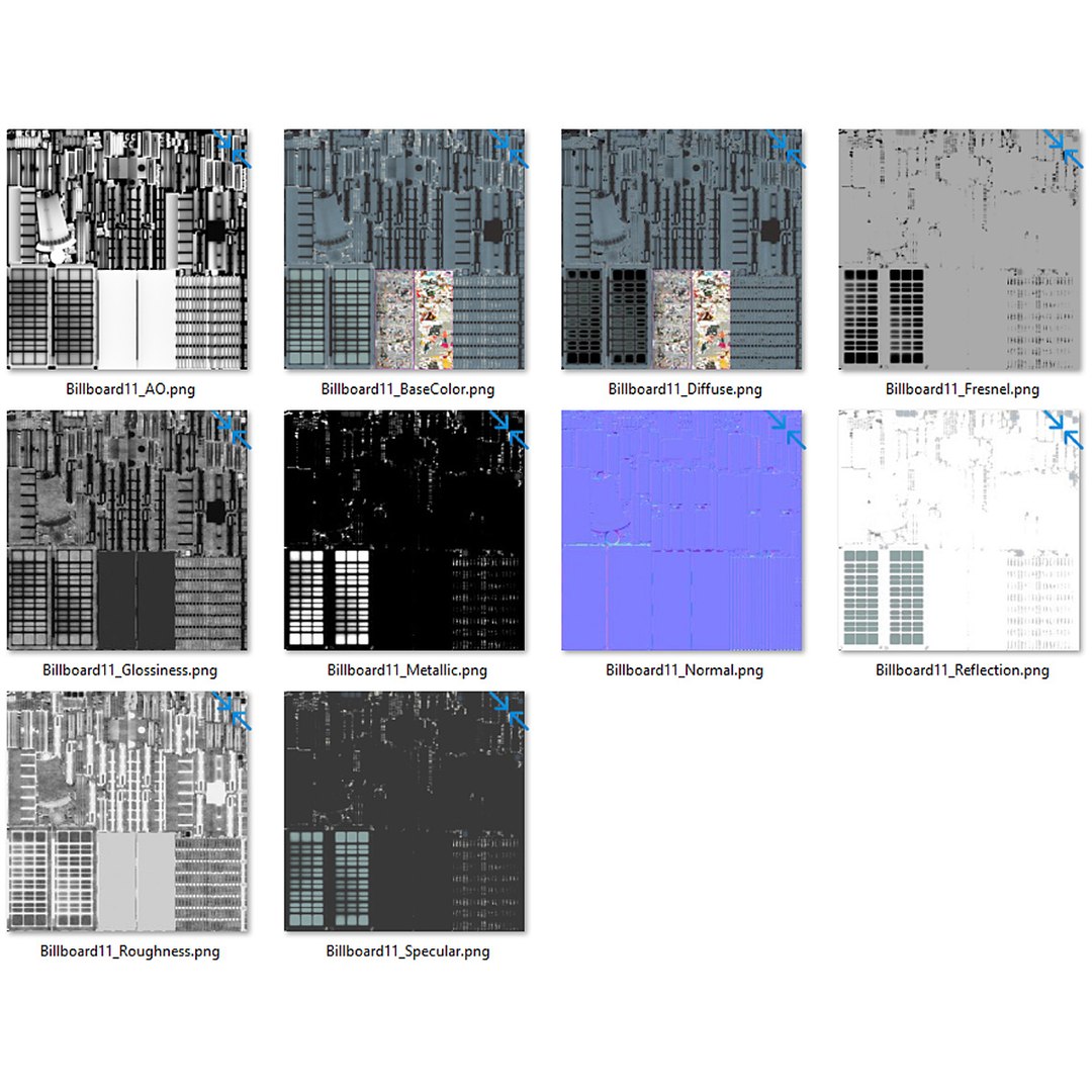 3D Billboard 11 - TurboSquid 2291037