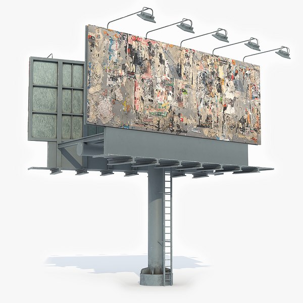 Free 3D Billboard Models | TurboSquid