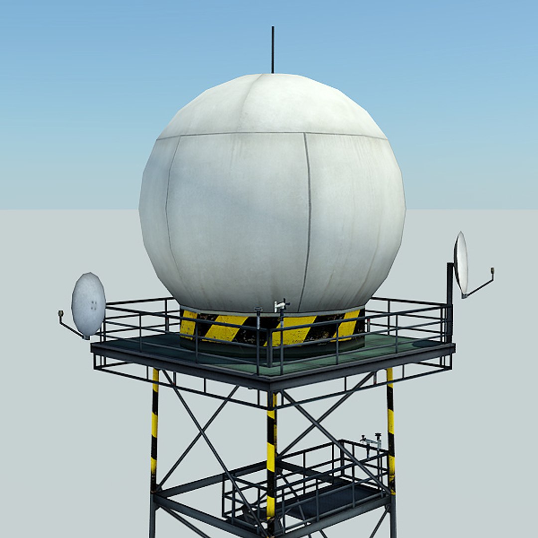 3d Radar Tower