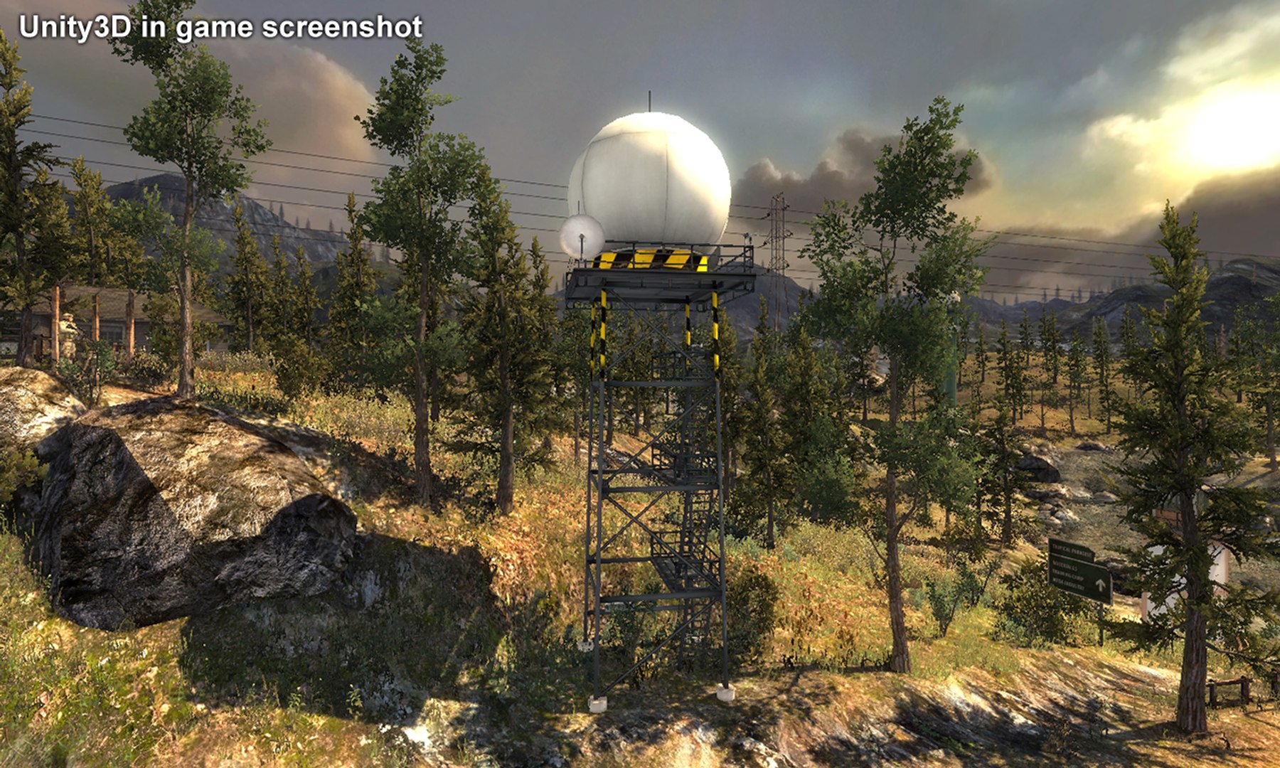 3d Radar Tower