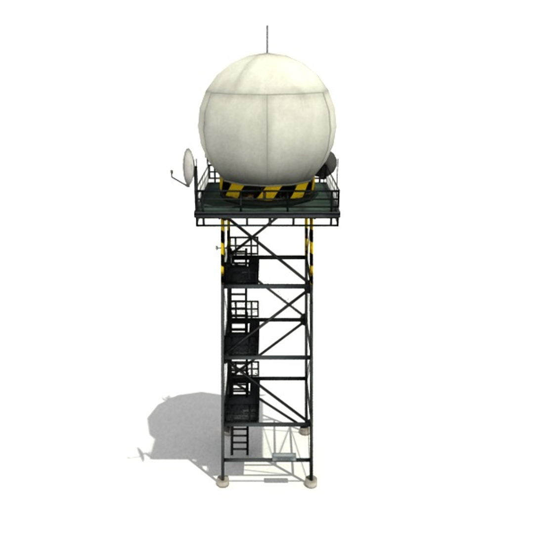 3d Radar Tower