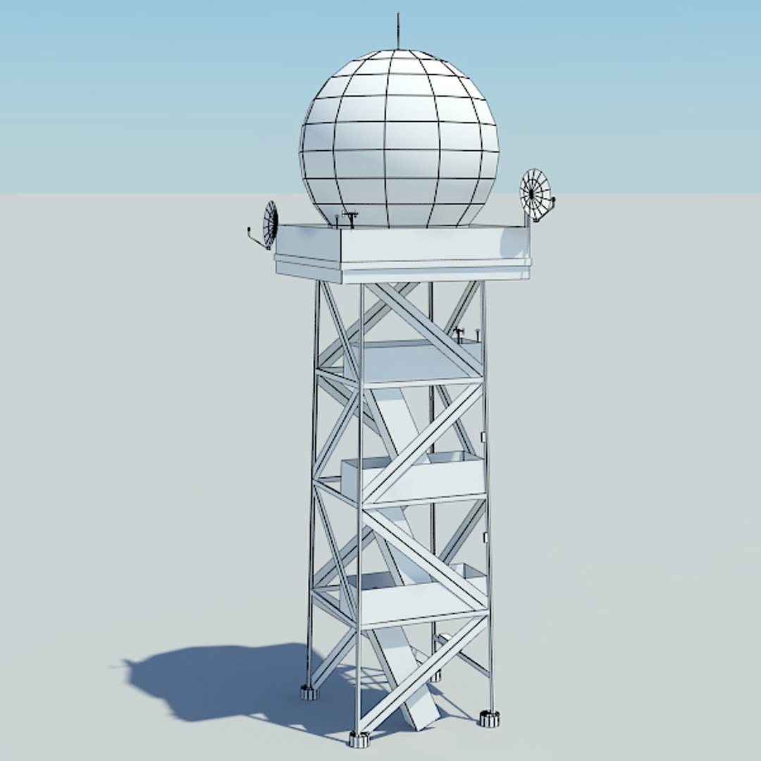 3d Radar Tower