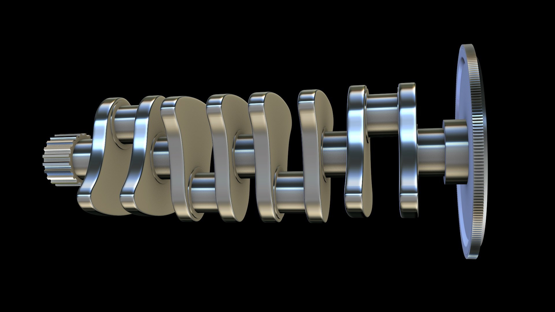 High poly piston engine 3D model model - TurboSquid 1810072