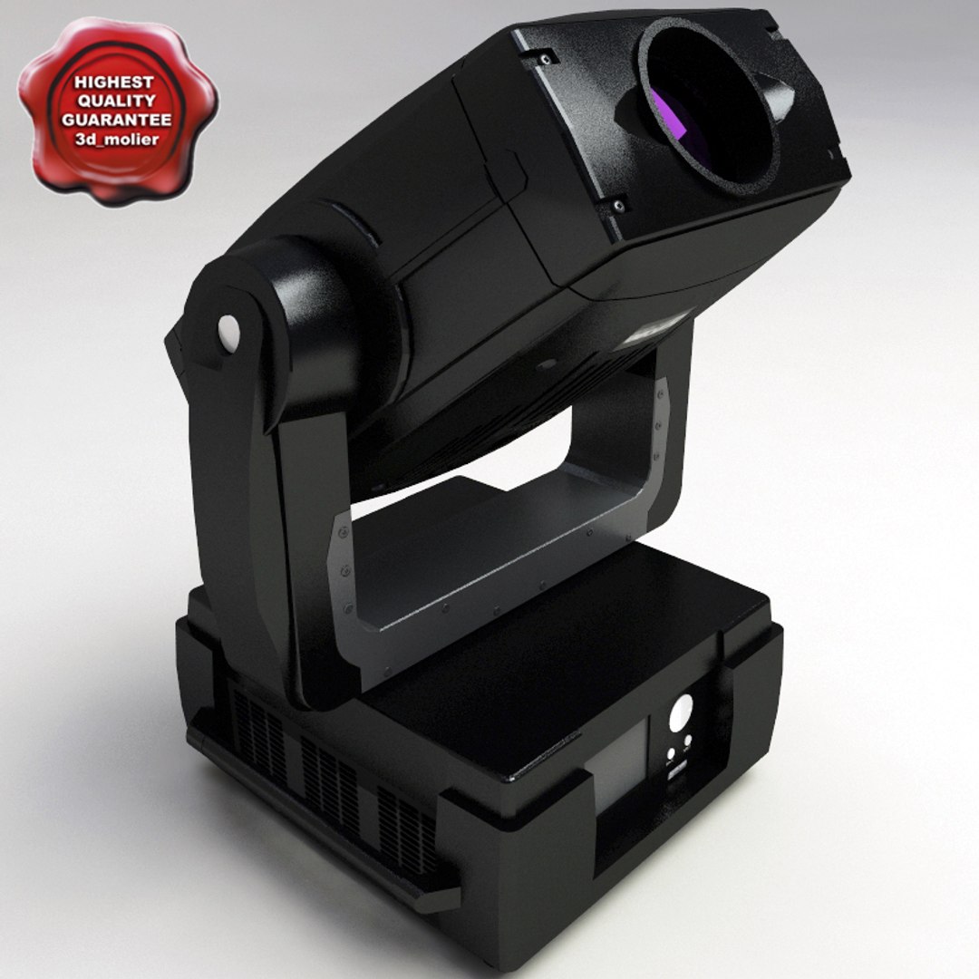 3d model robe digital spot 5000