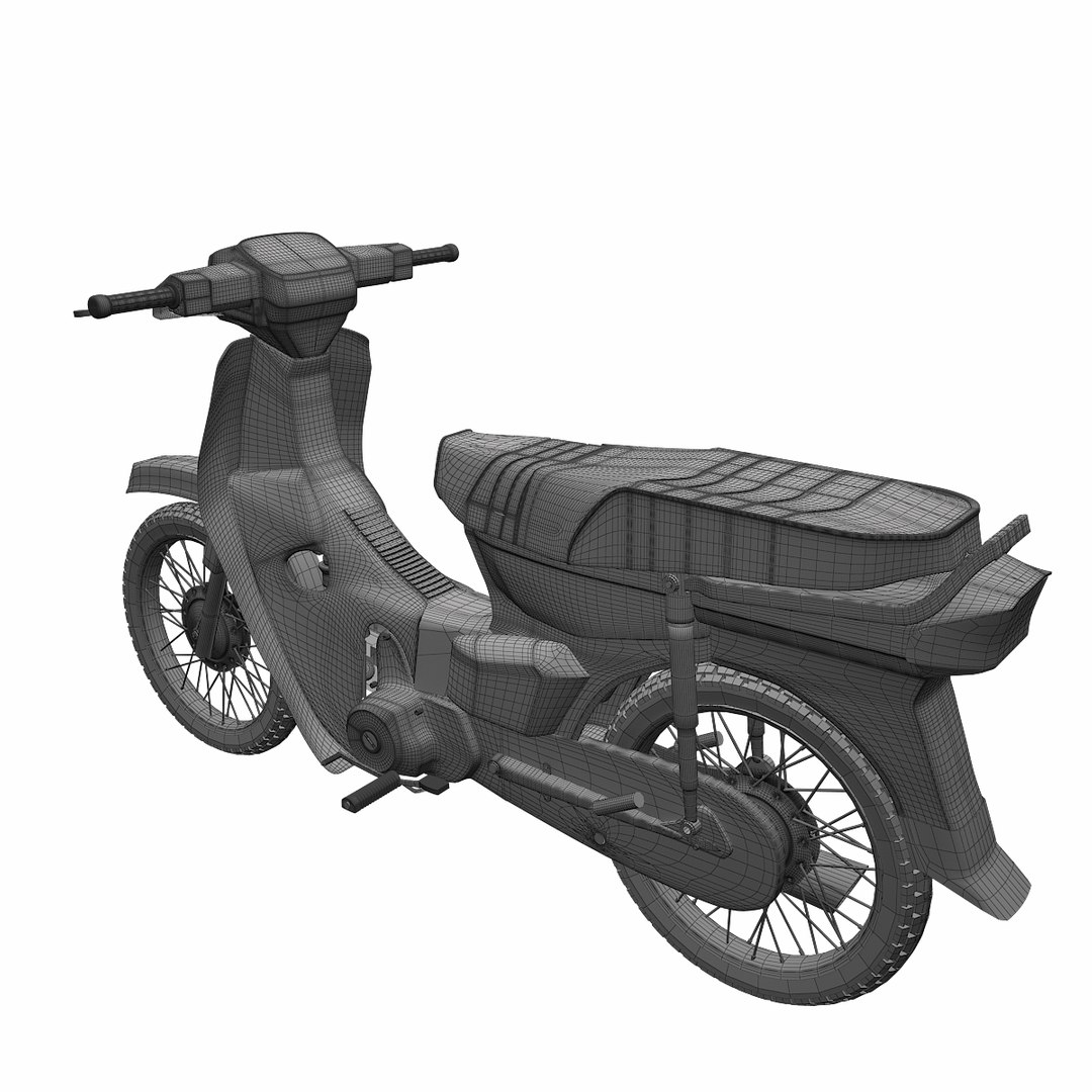 2 motorcycle dream 3d model