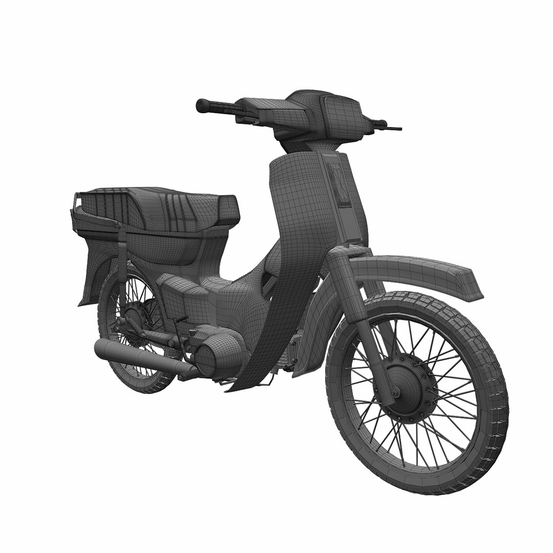 2 motorcycle dream 3d model