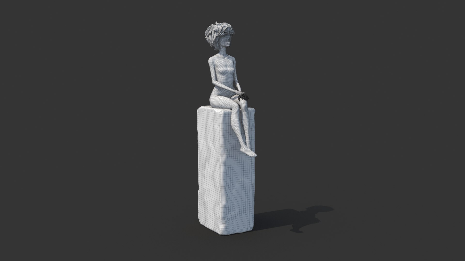 Sculpture Woman Figure Model - TurboSquid 1959216