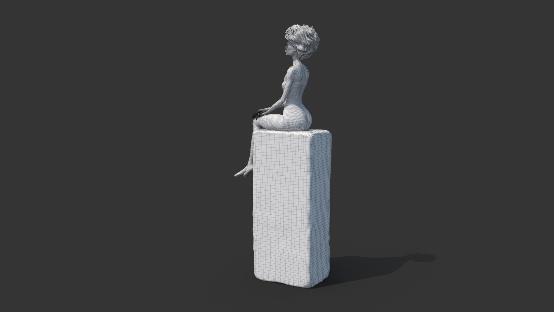 Sculpture Woman Figure Model - TurboSquid 1959216