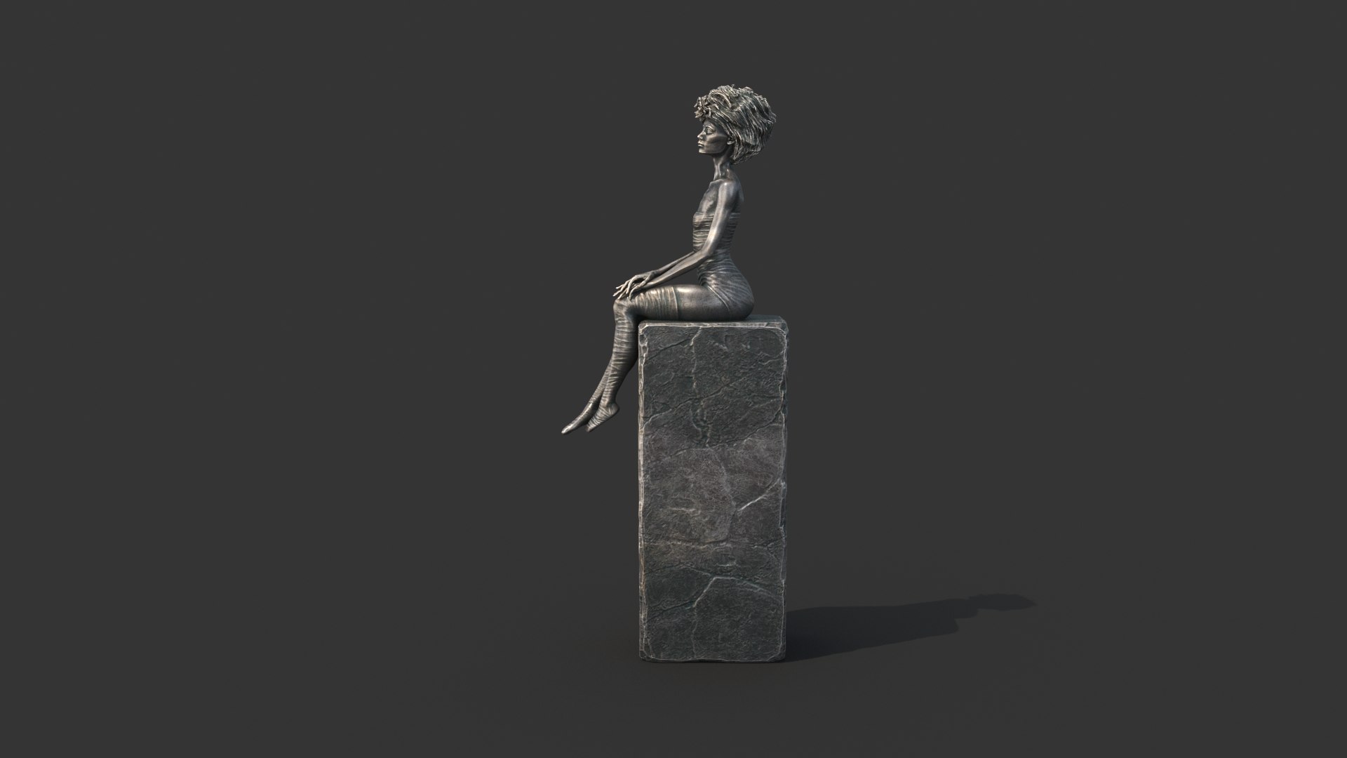 Sculpture Woman Figure Model - TurboSquid 1959216