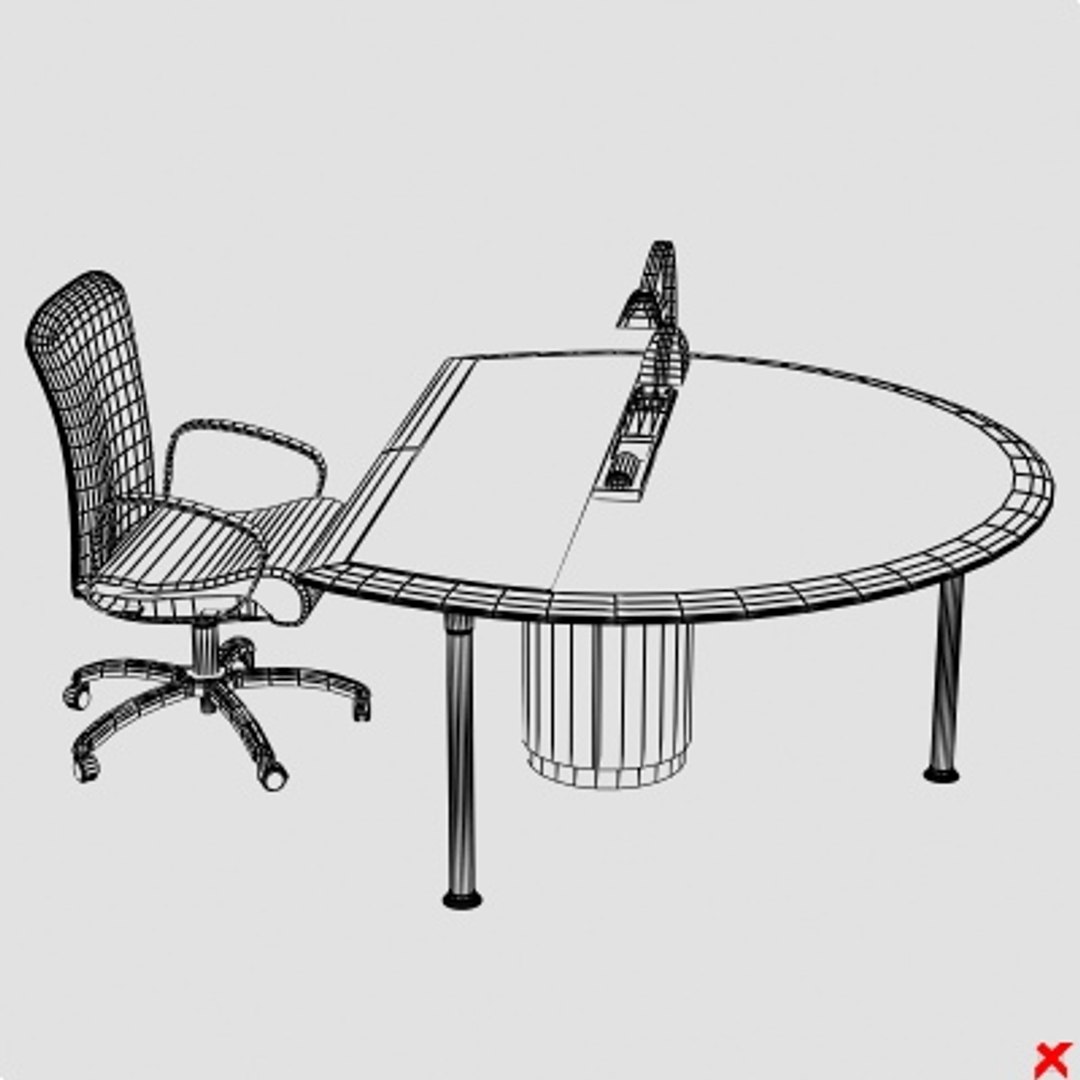 maya office table