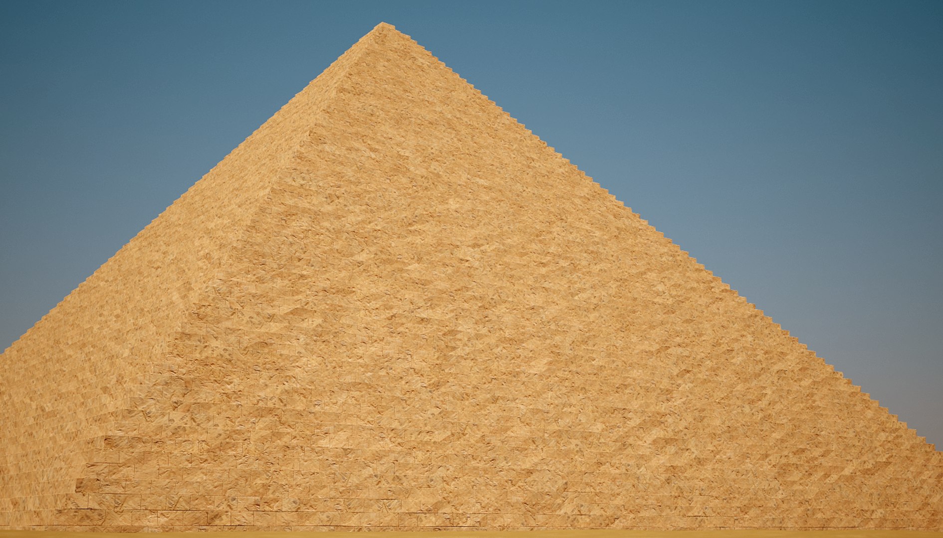 Ancient Great Pyramid 3d Model