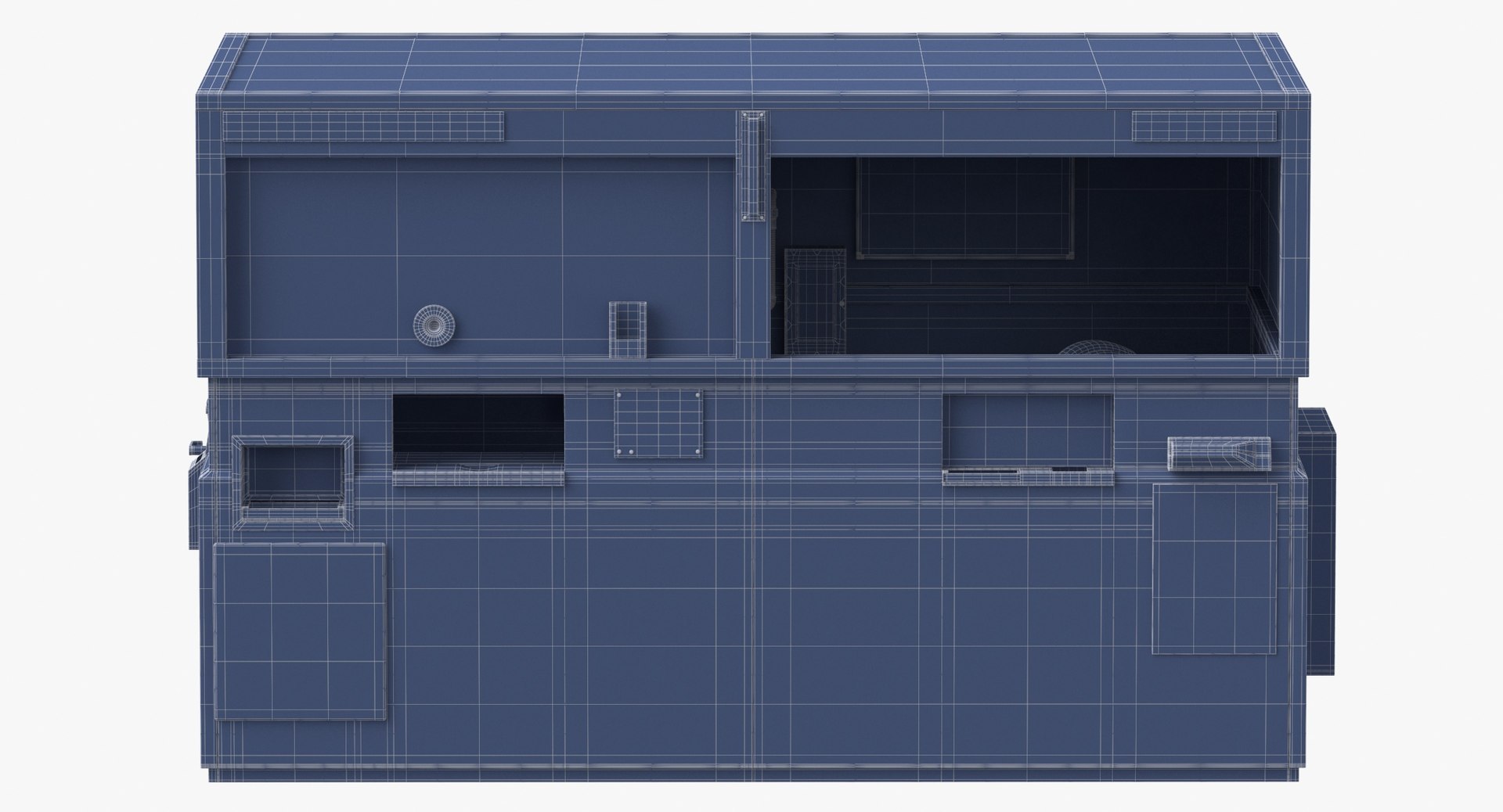 3D Subway Token Booth Damaged - TurboSquid 2071258