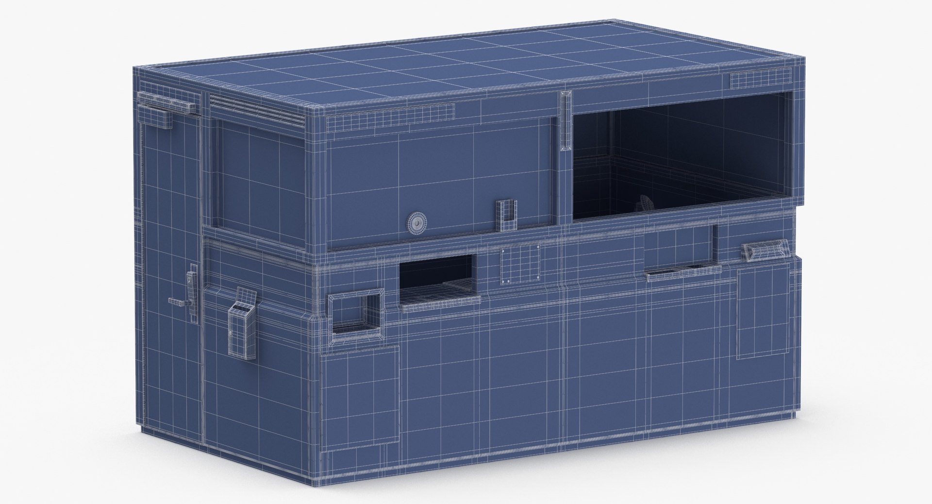 3D Subway Token Booth Damaged - TurboSquid 2071258