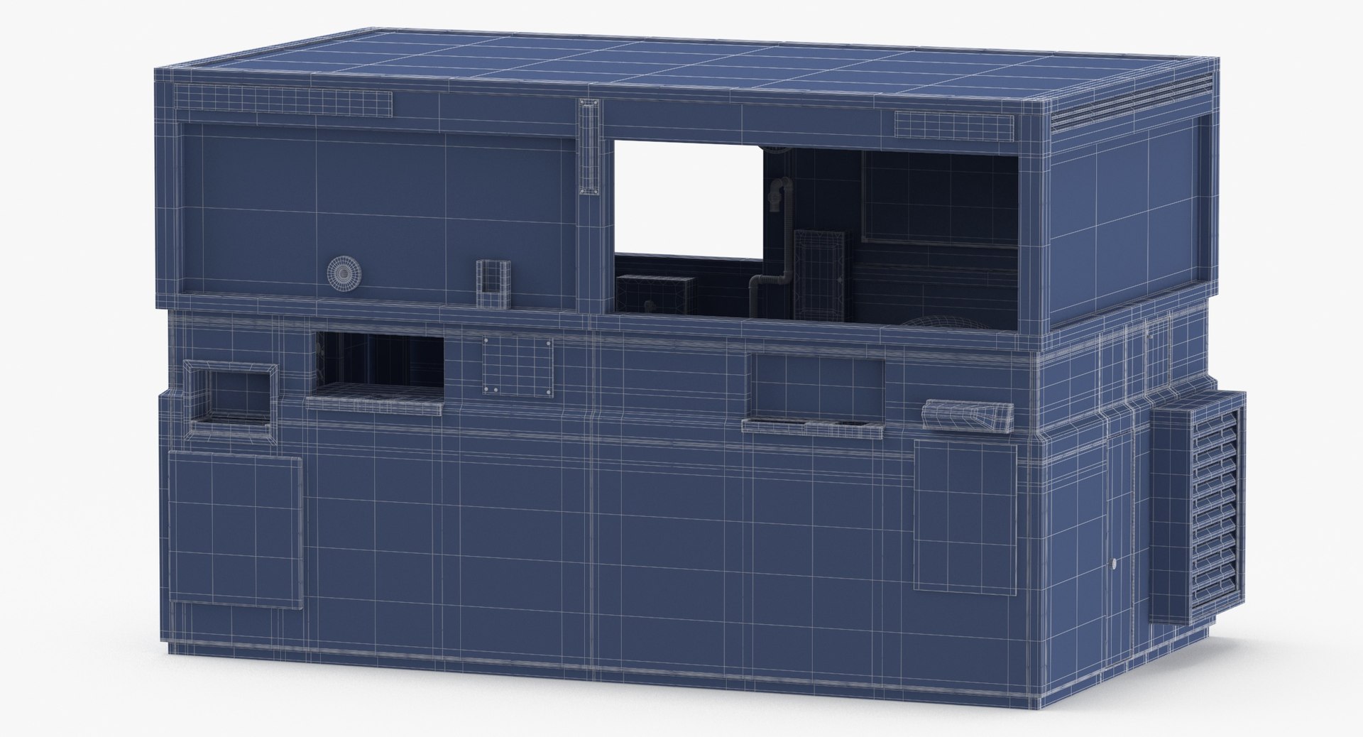 3D Subway Token Booth Damaged - TurboSquid 2071258
