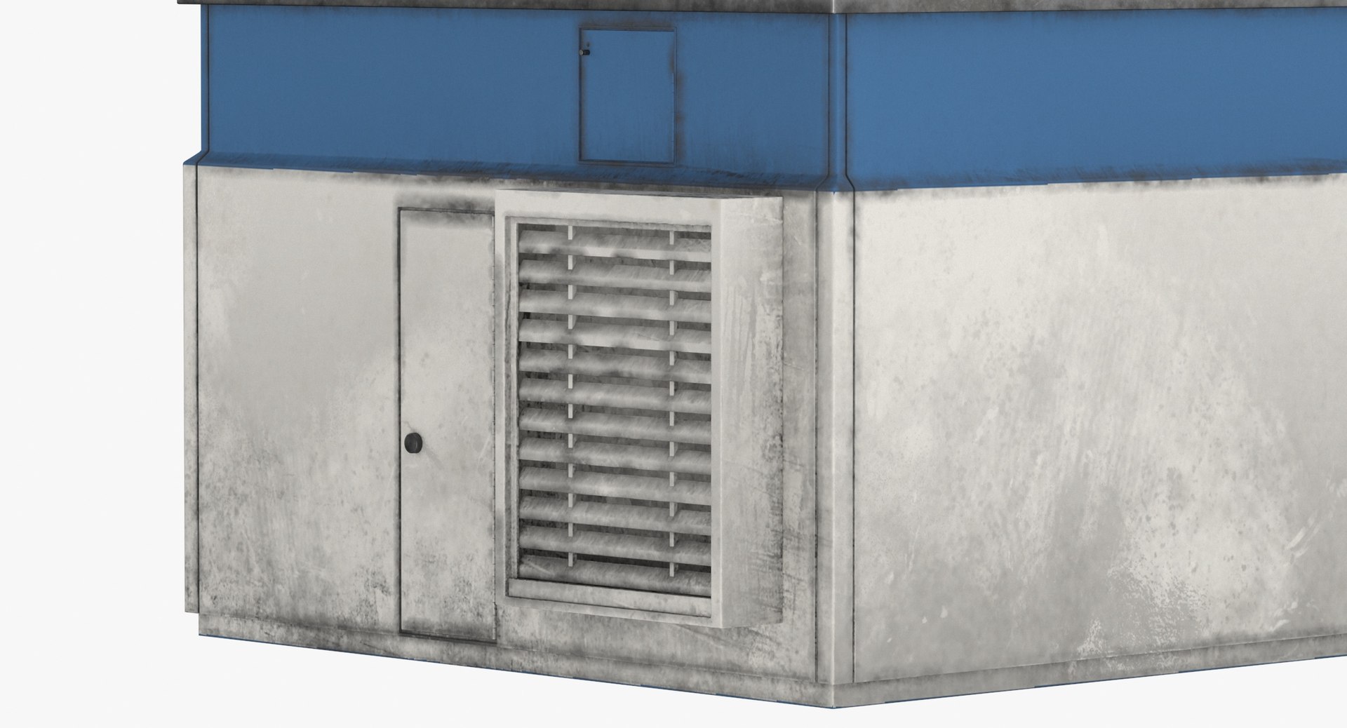 3D Subway Token Booth Damaged - TurboSquid 2071258