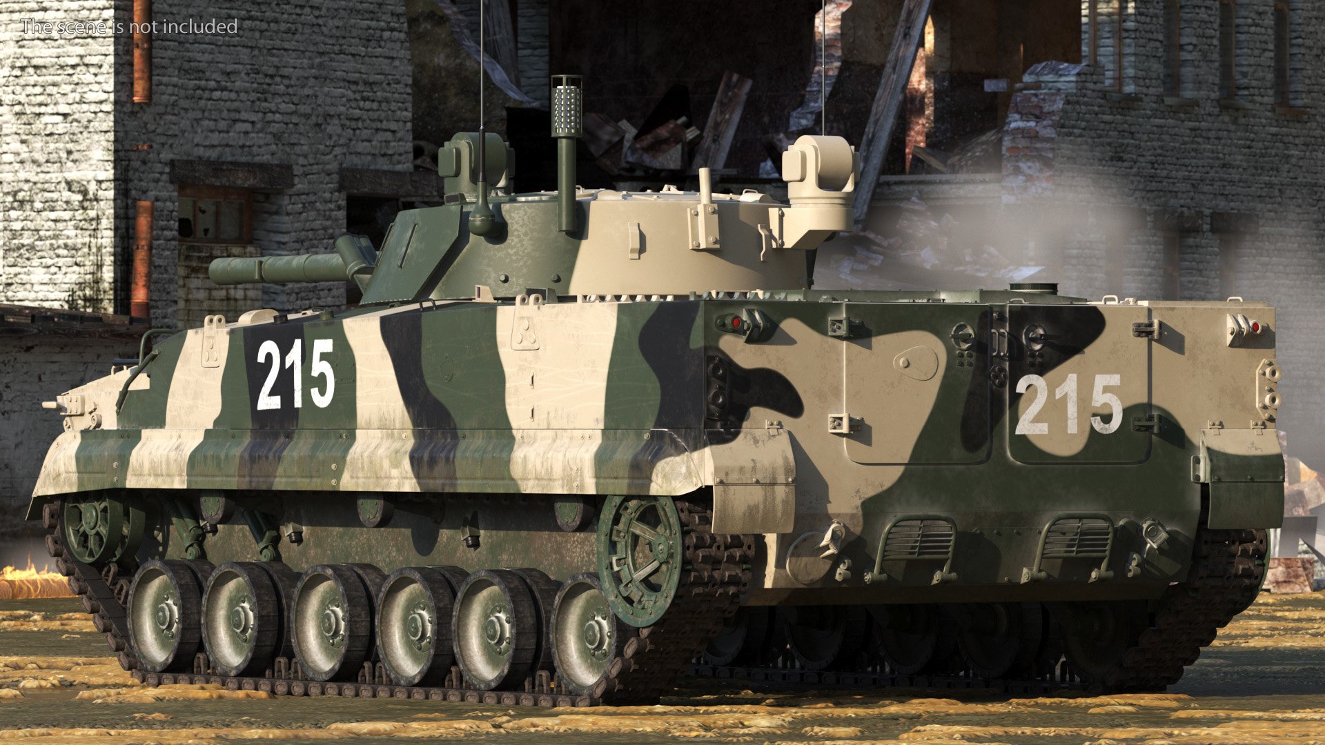 3D Infantry Fighting Vehicle Bmp-3 | 1141930 | TurboSquid