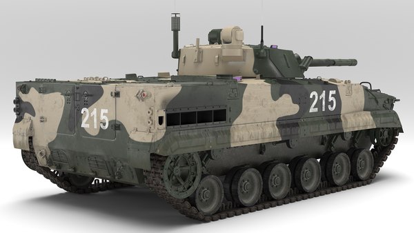 modelo 3d Vehículo de combate de infantería BMP-3 - TurboSquid 1141930