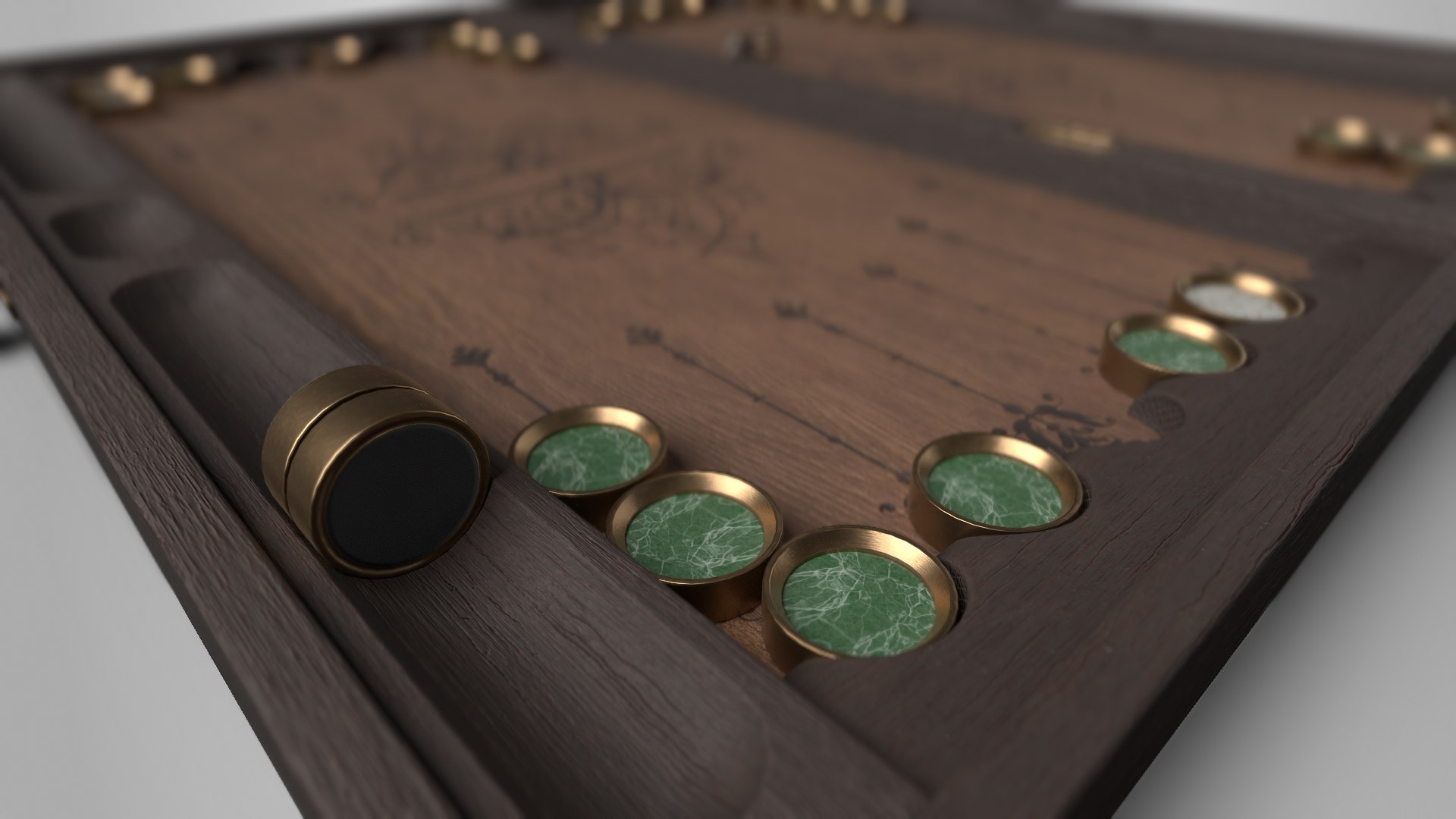 Backgammon Model - TurboSquid 2289973