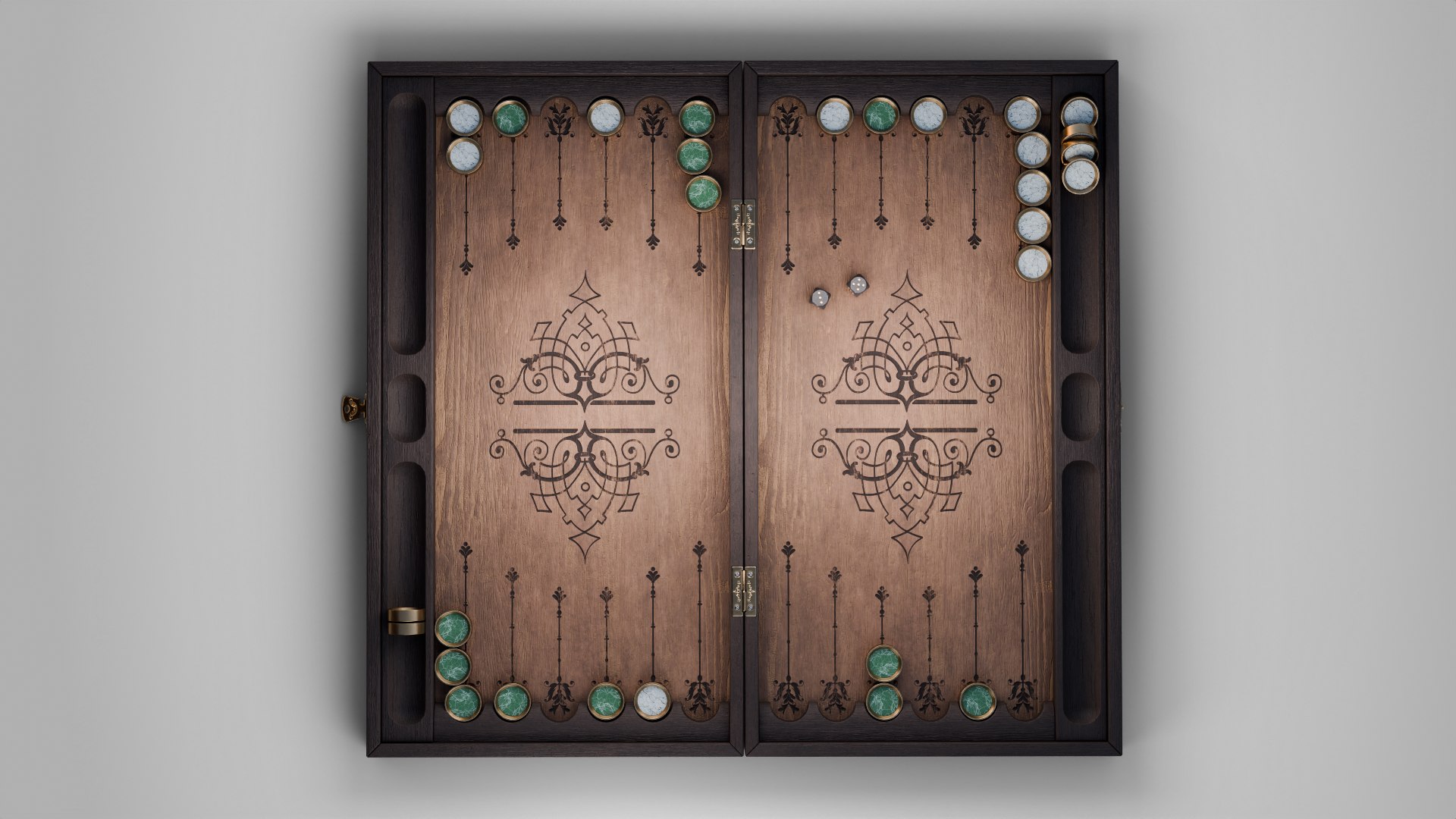 Backgammon Model - TurboSquid 2289973