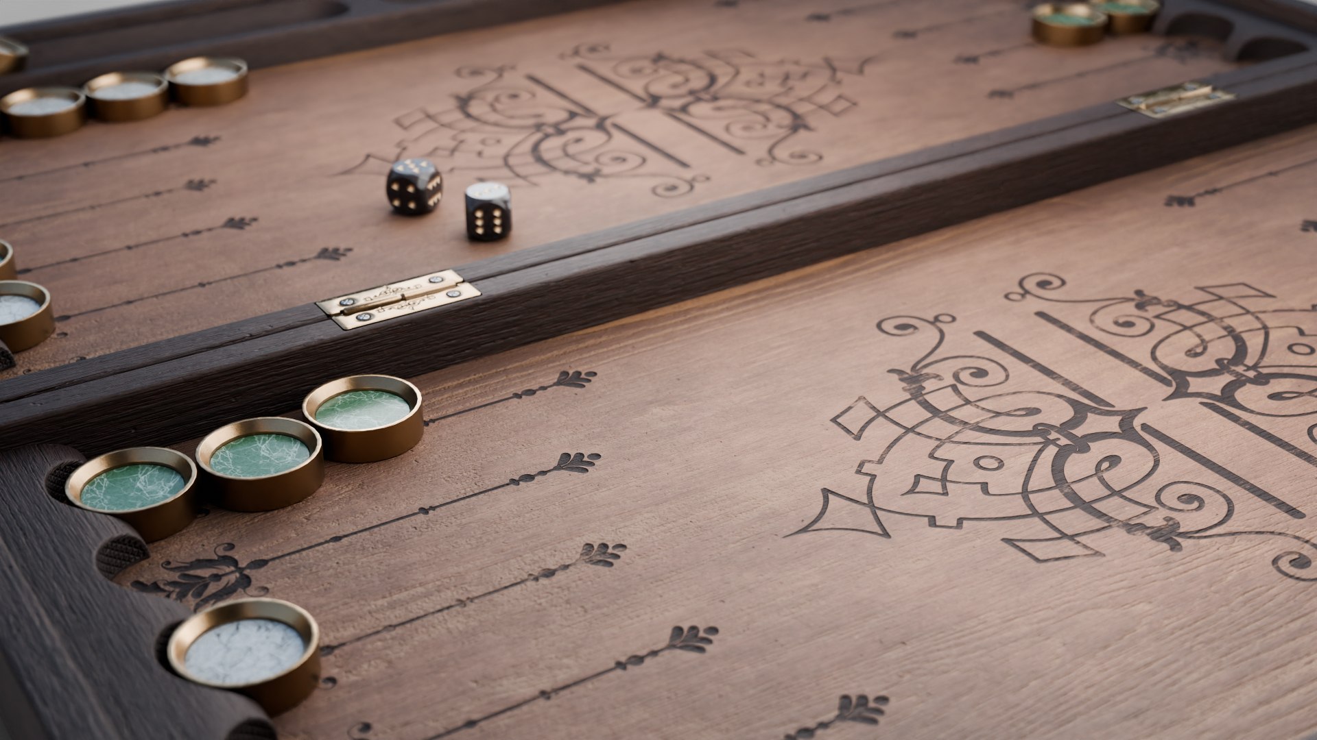 Backgammon Model - TurboSquid 2289973