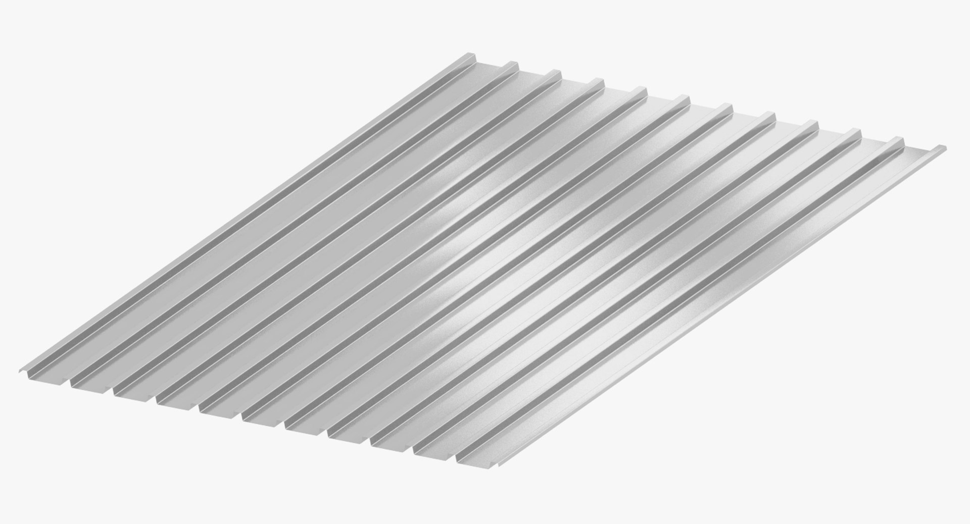 Profiled Sheet C18 3D Model - TurboSquid 1426891