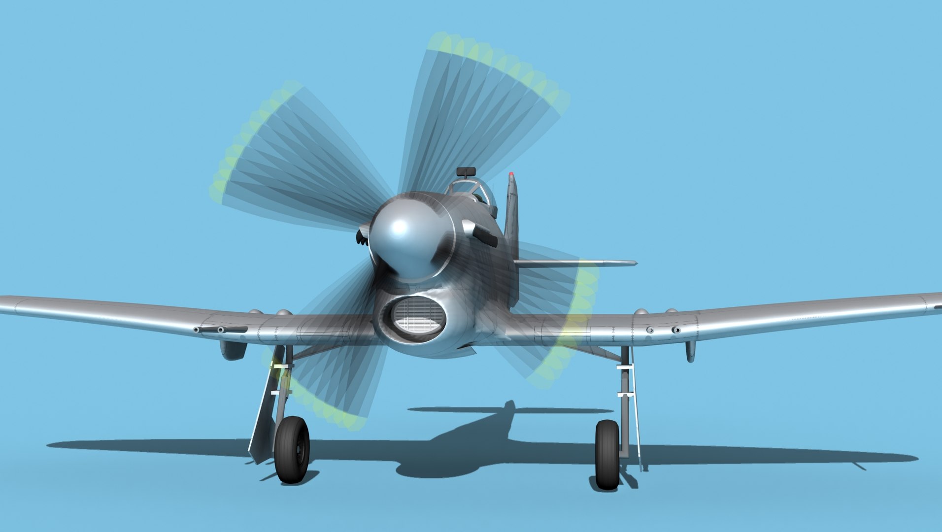 Hawker Hawker Tempest MK1 V00 Bare Metal 3D Model - TurboSquid 1920055