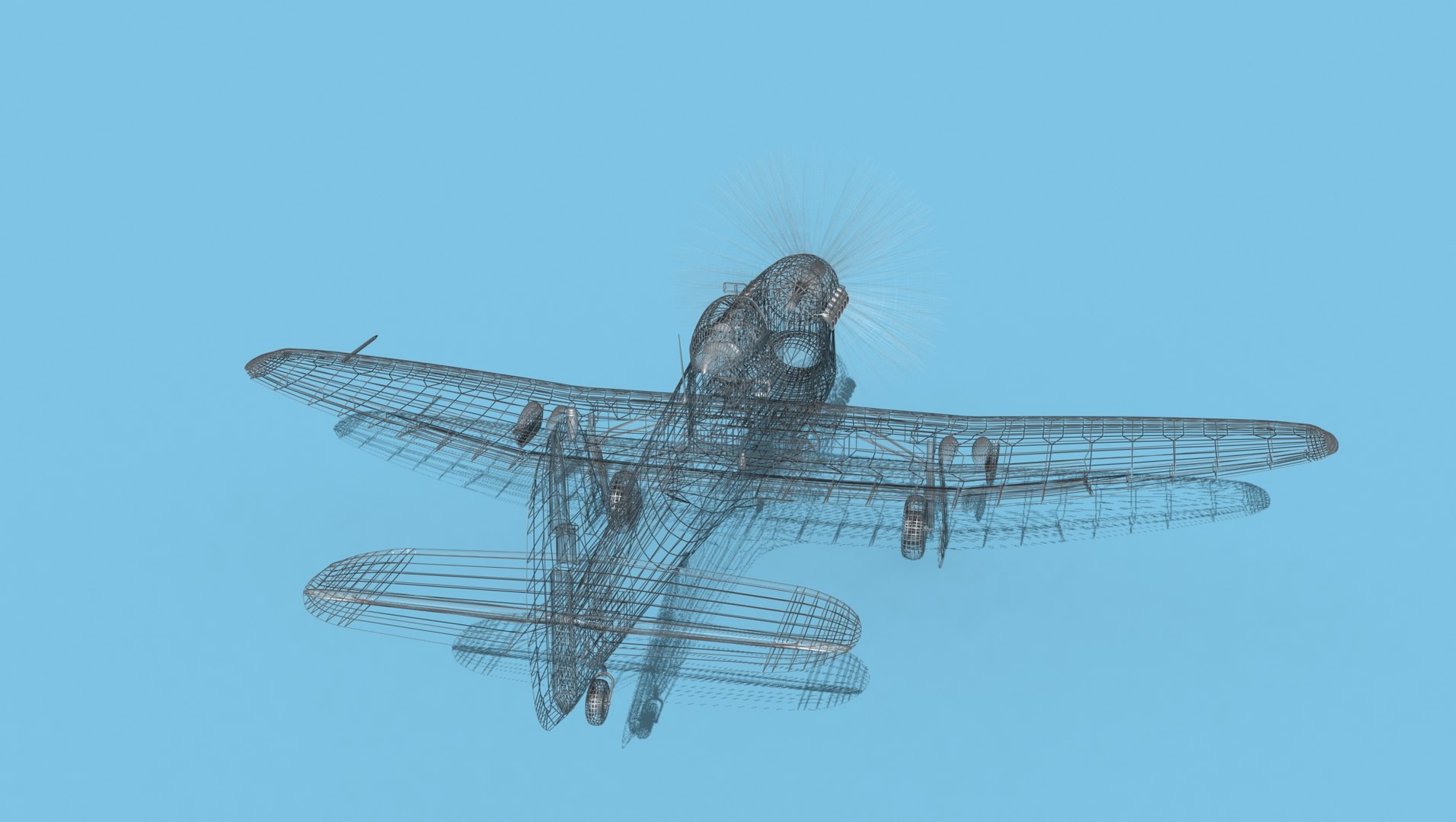 Hawker Hawker Tempest MK1 V00 Bare Metal 3D Model - TurboSquid 1920055