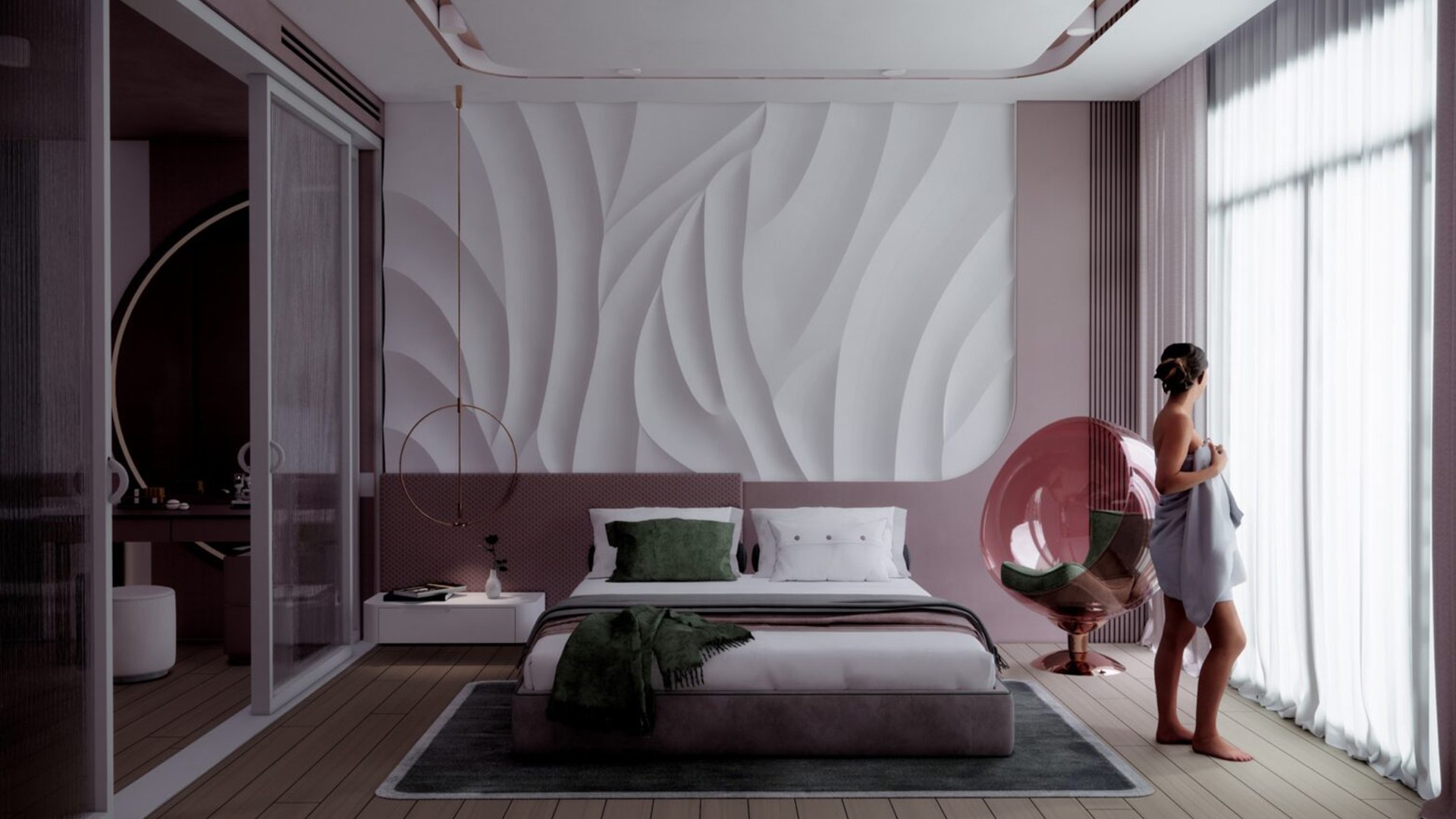 3D Bedroom Model - TurboSquid 2023441