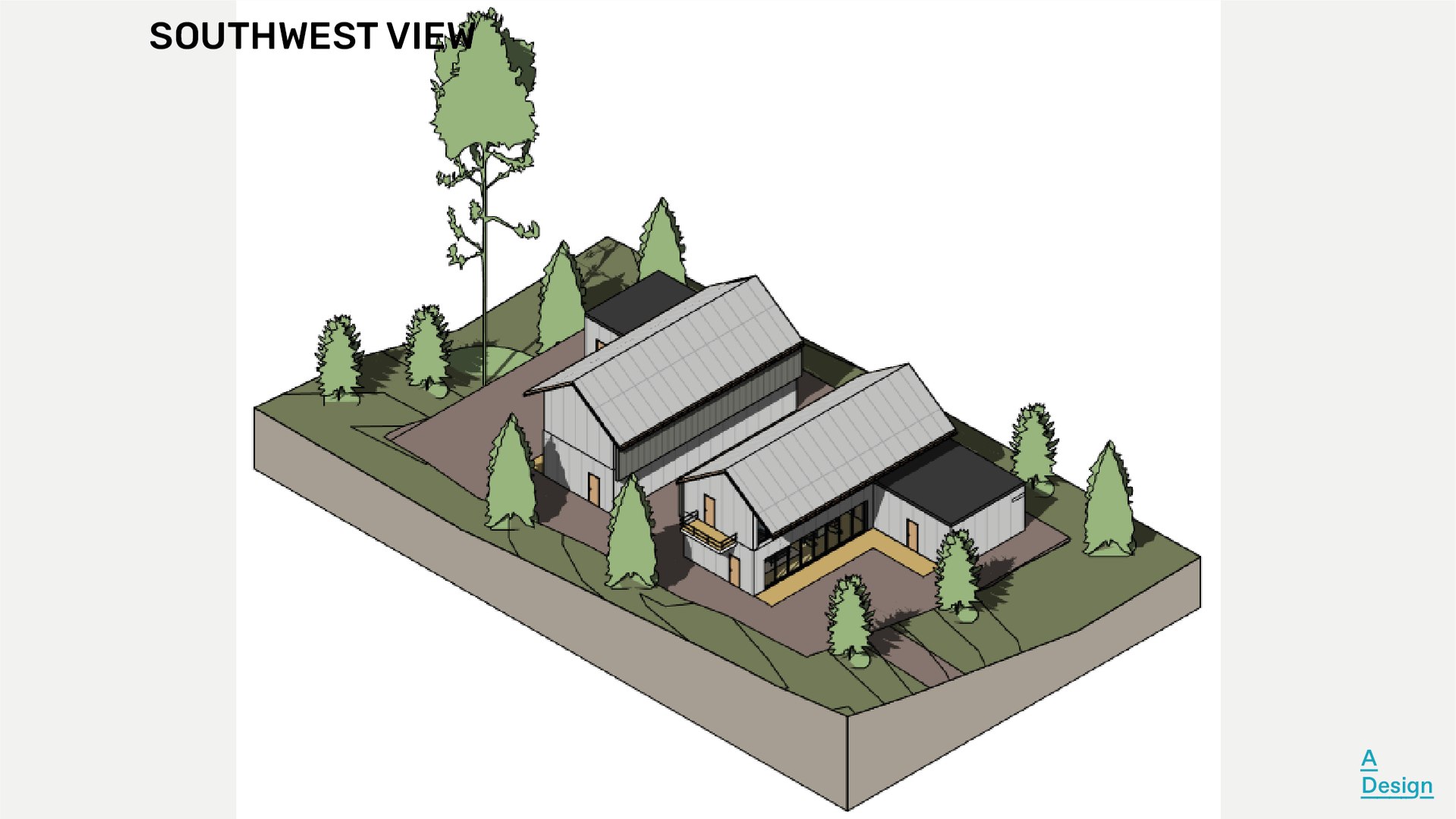 Twin Houses - Revit Model Model - TurboSquid 2017830