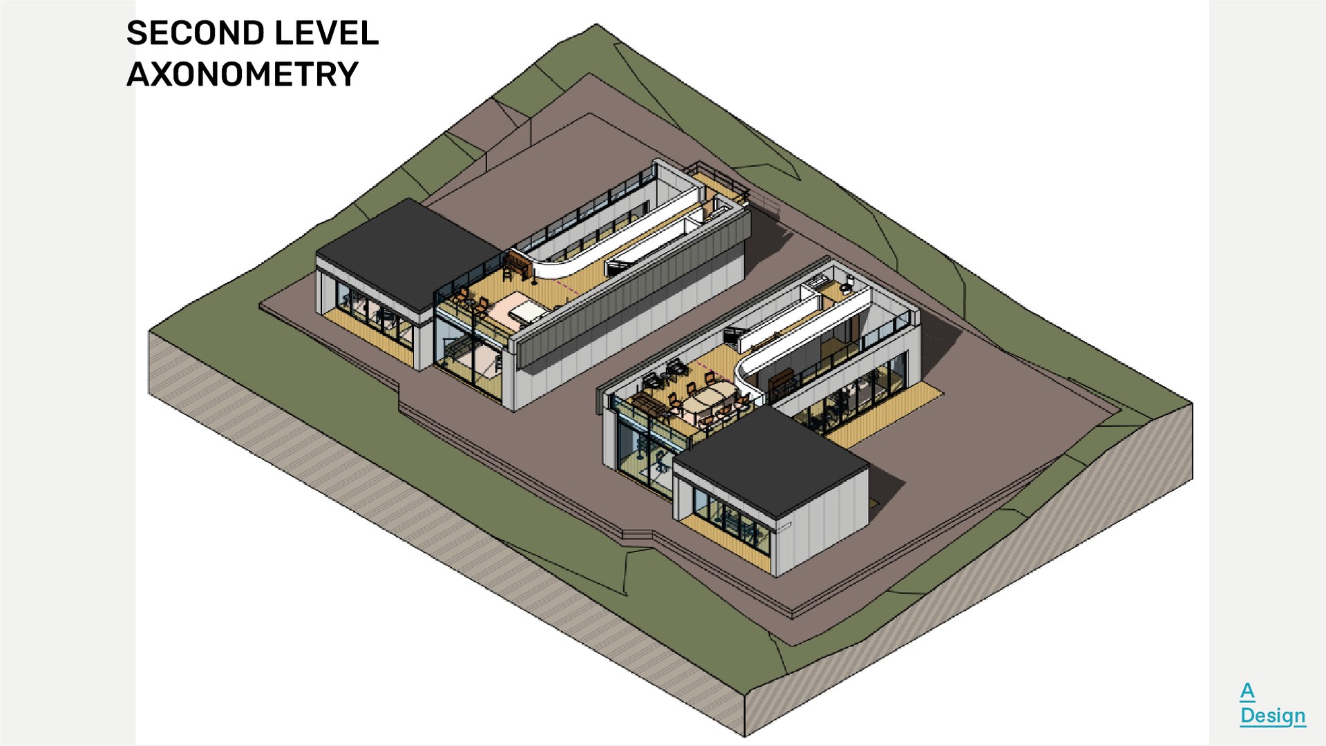Twin Houses - Revit Model Model - TurboSquid 2017830