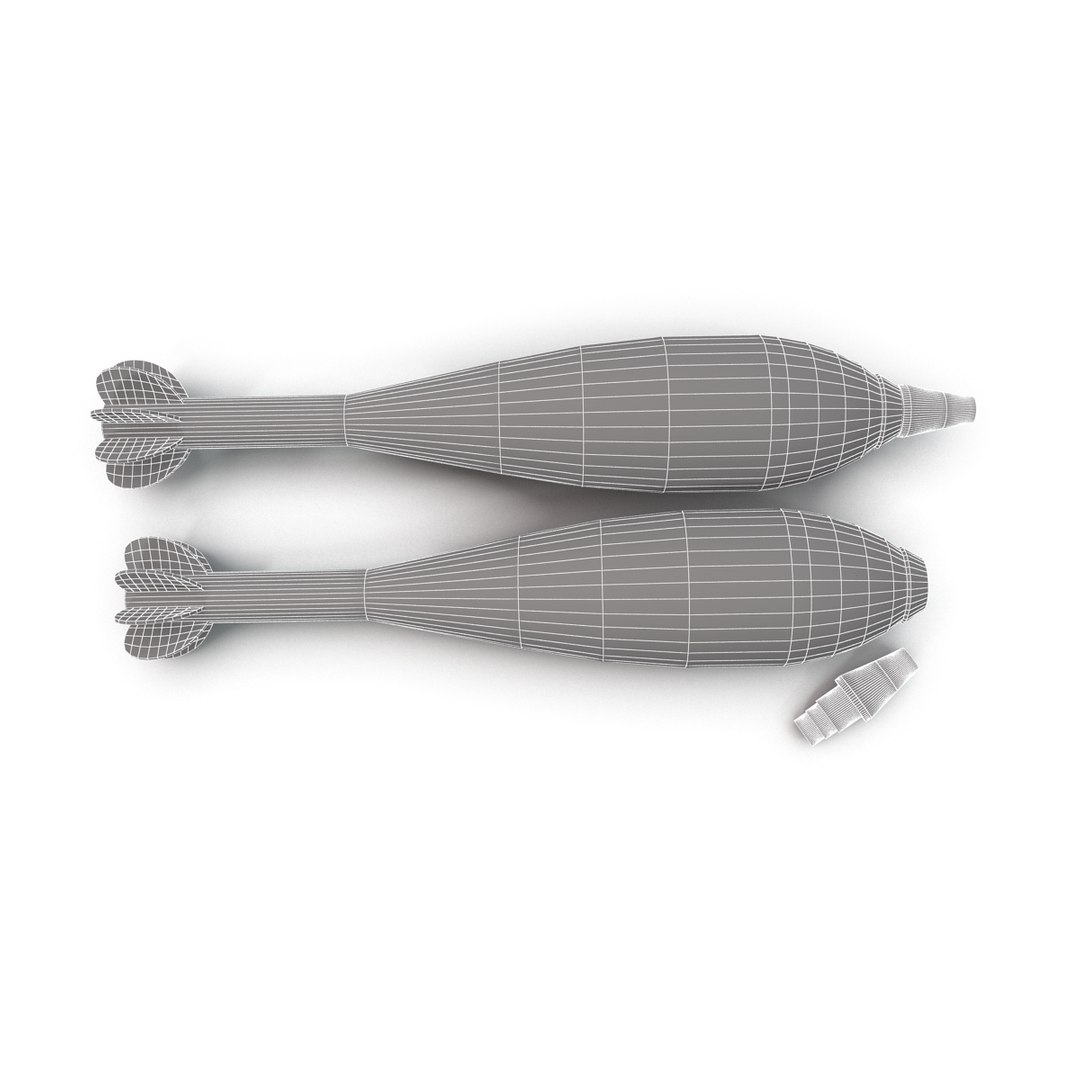 Mortar Shell 120mm 3d Model