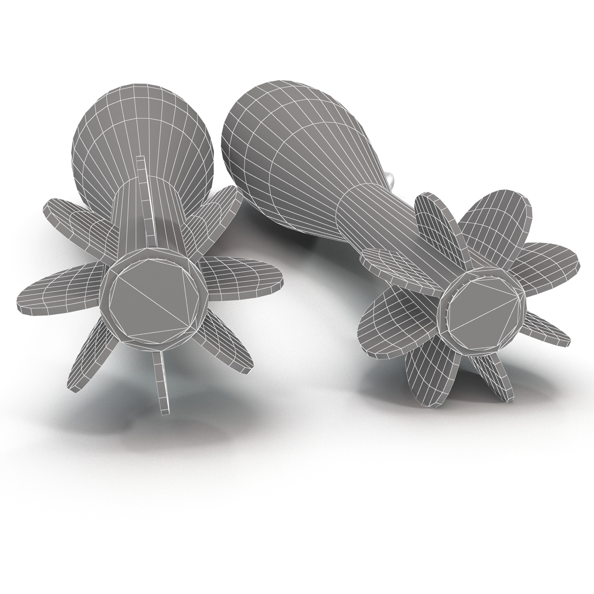 mortar shell 120mm 3d model