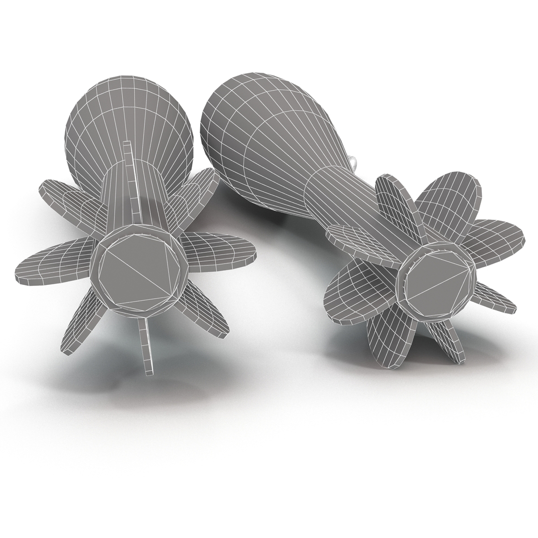 mortar shell 120mm 3d model