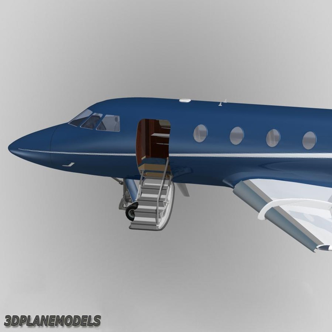 Dassault Falcon 20 200 3d Max