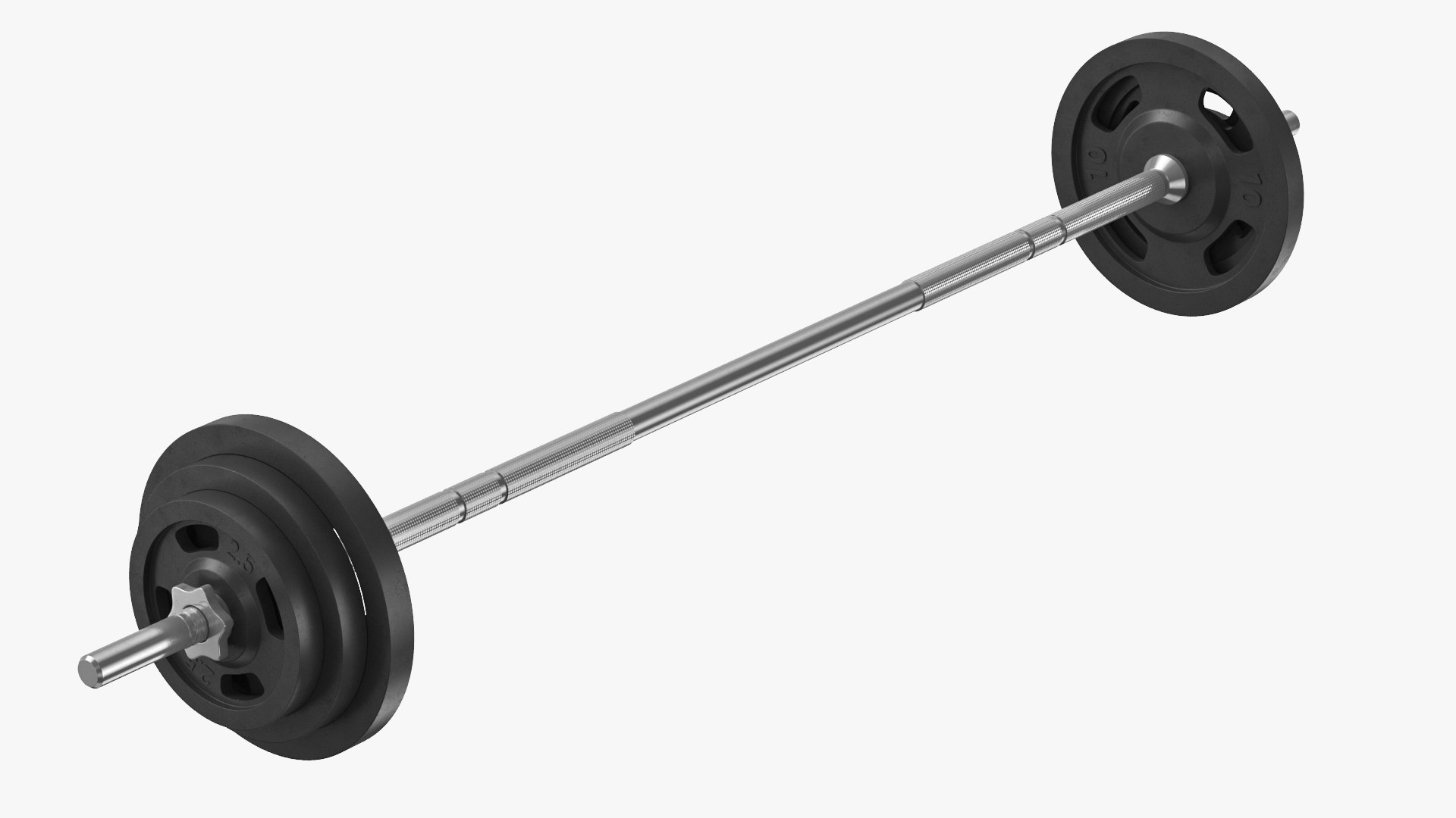 3D Barbell Model - TurboSquid 2088168
