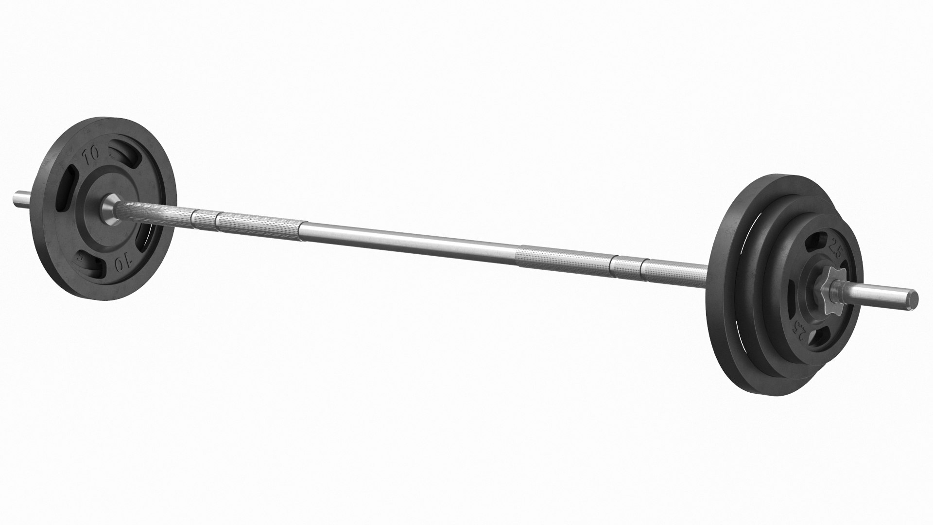 3D Barbell Model - TurboSquid 2088168
