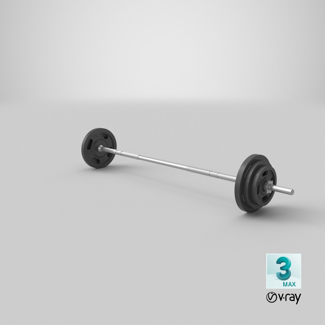 3D Barbell Model - TurboSquid 2088168
