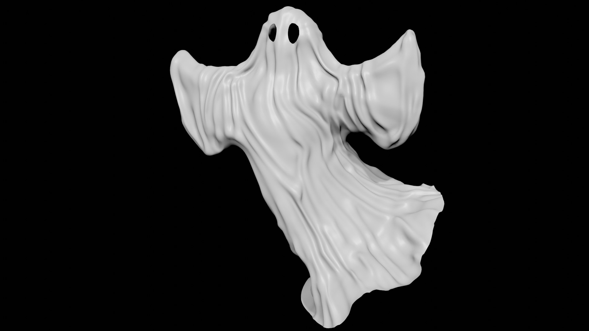 3D Rigged Ghost - TurboSquid 1826400