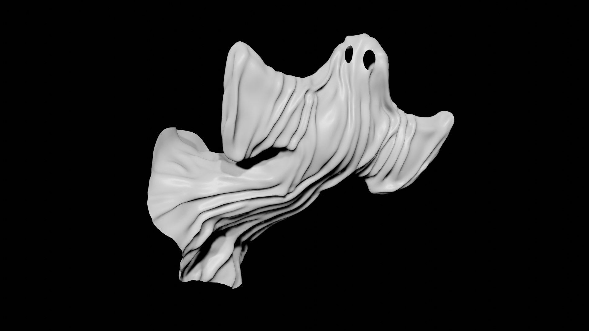 3D Rigged Ghost - TurboSquid 1826400