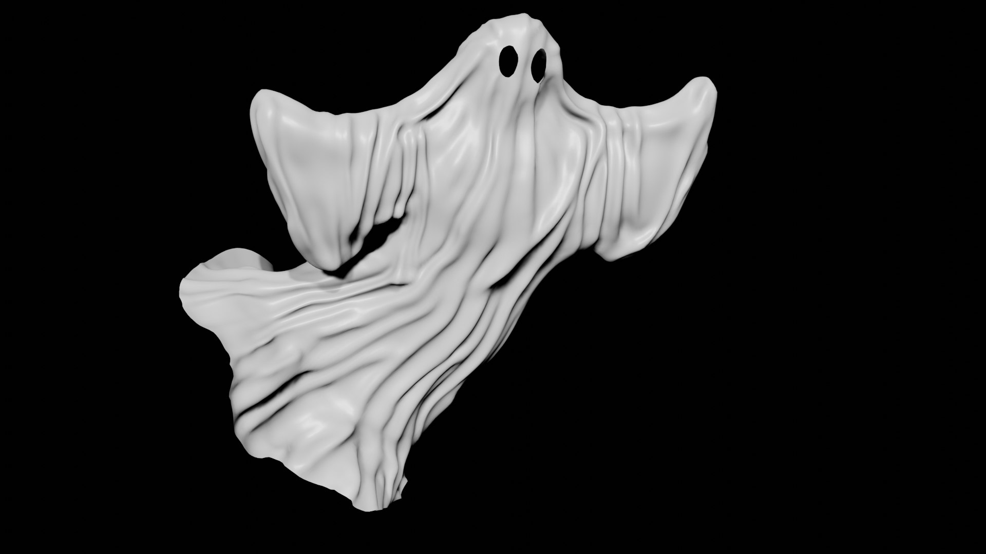 3D Rigged Ghost - TurboSquid 1826400