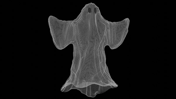 3D Rigged Ghost - TurboSquid 1826400
