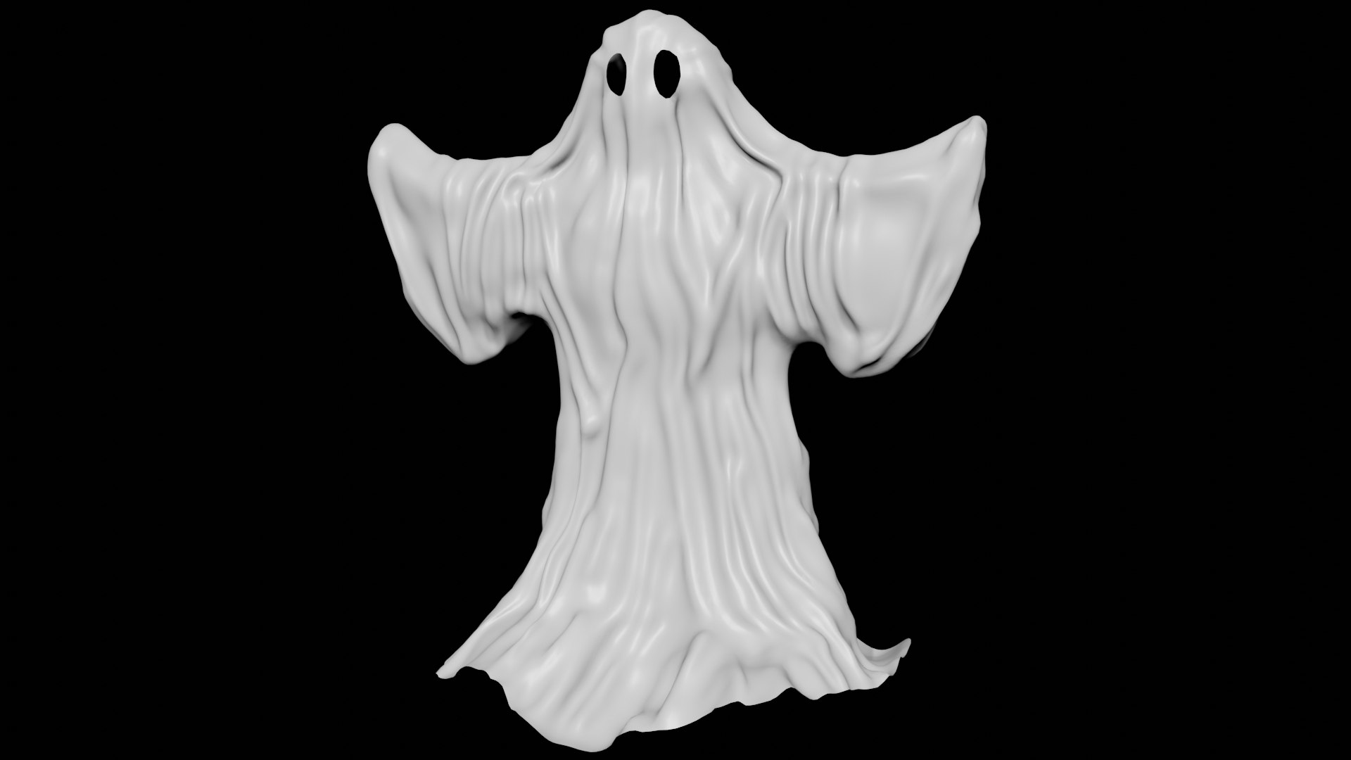 3D Rigged Ghost - TurboSquid 1826400