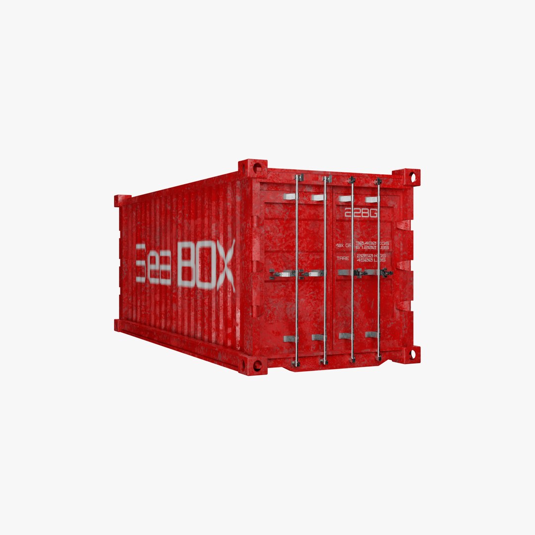 Free 3D Cargo Container - TurboSquid 2049753