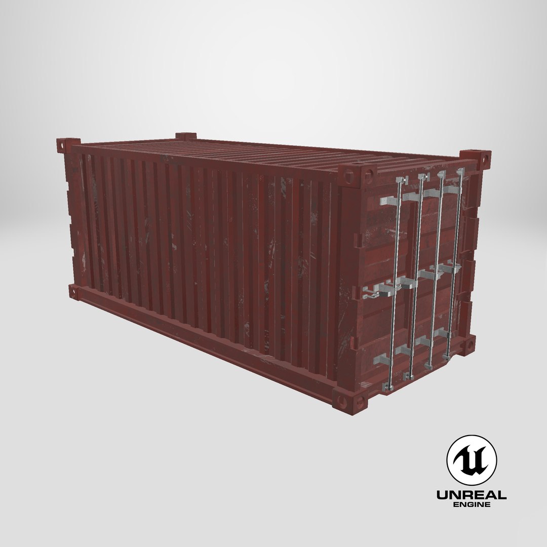 Free 3D Cargo Container - TurboSquid 2049753