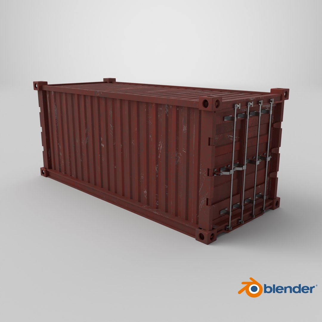 Free 3D Cargo Container - TurboSquid 2049753