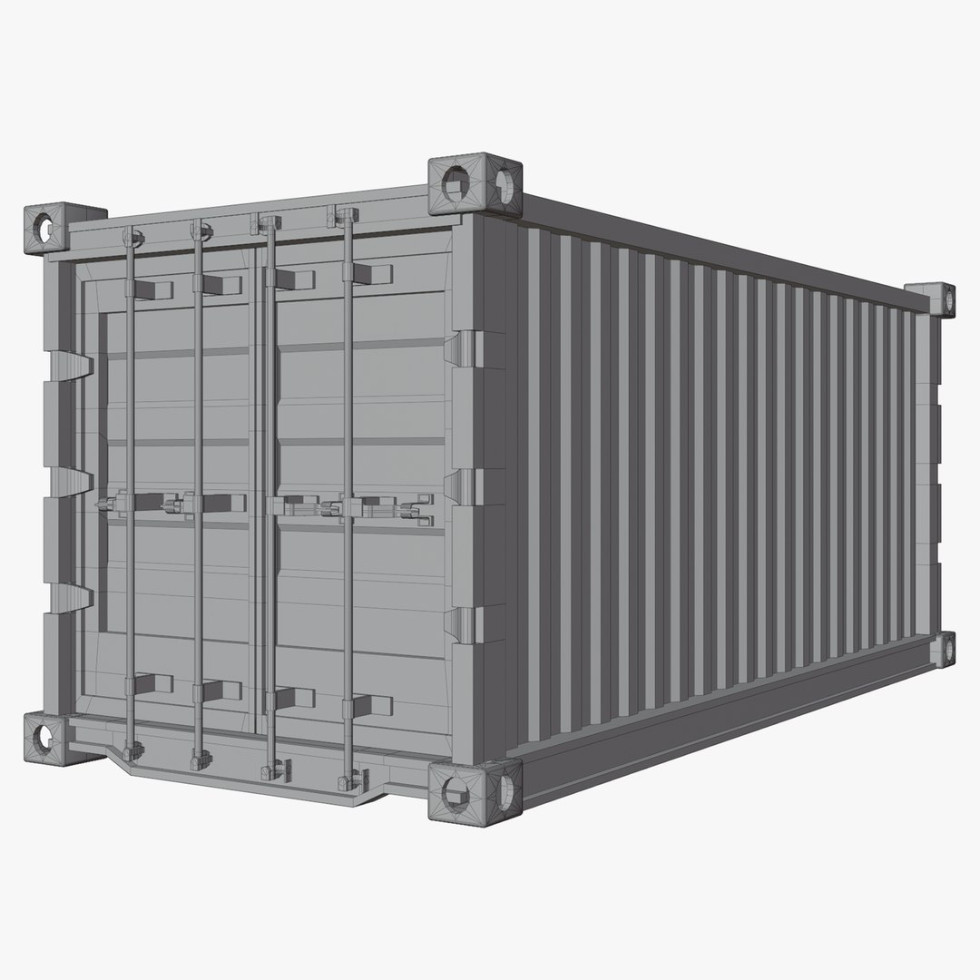 Free 3D Cargo Container - TurboSquid 2049753