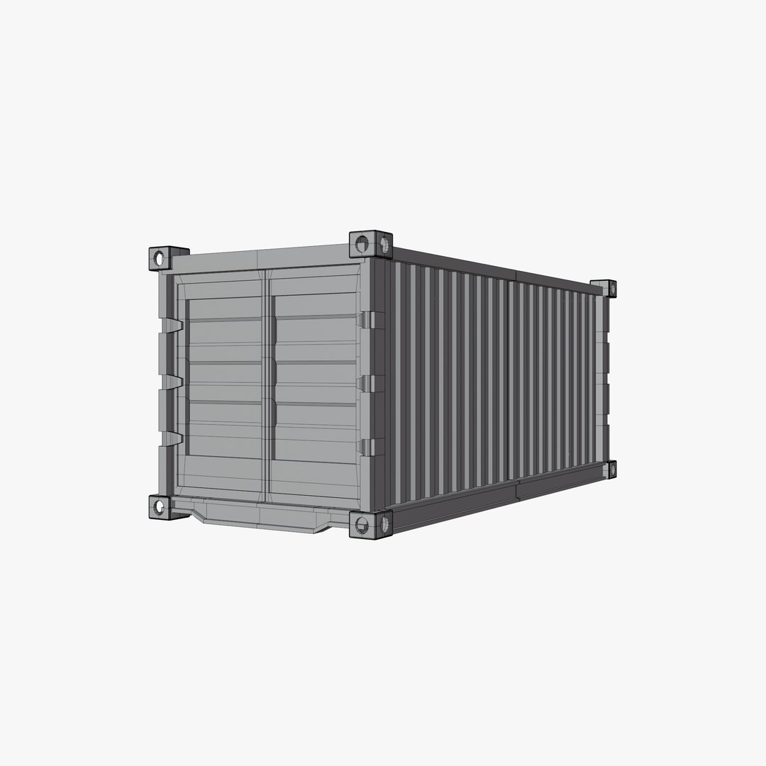 Free 3D Cargo Container - TurboSquid 2049753